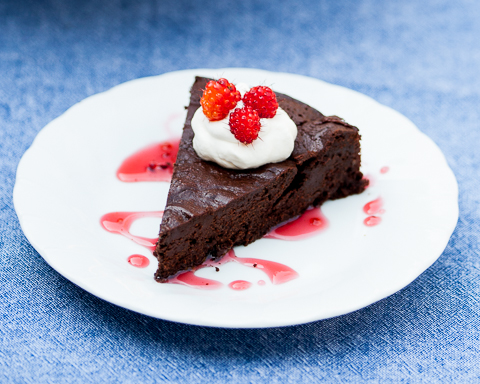 Bittersweet Chocolate Cake